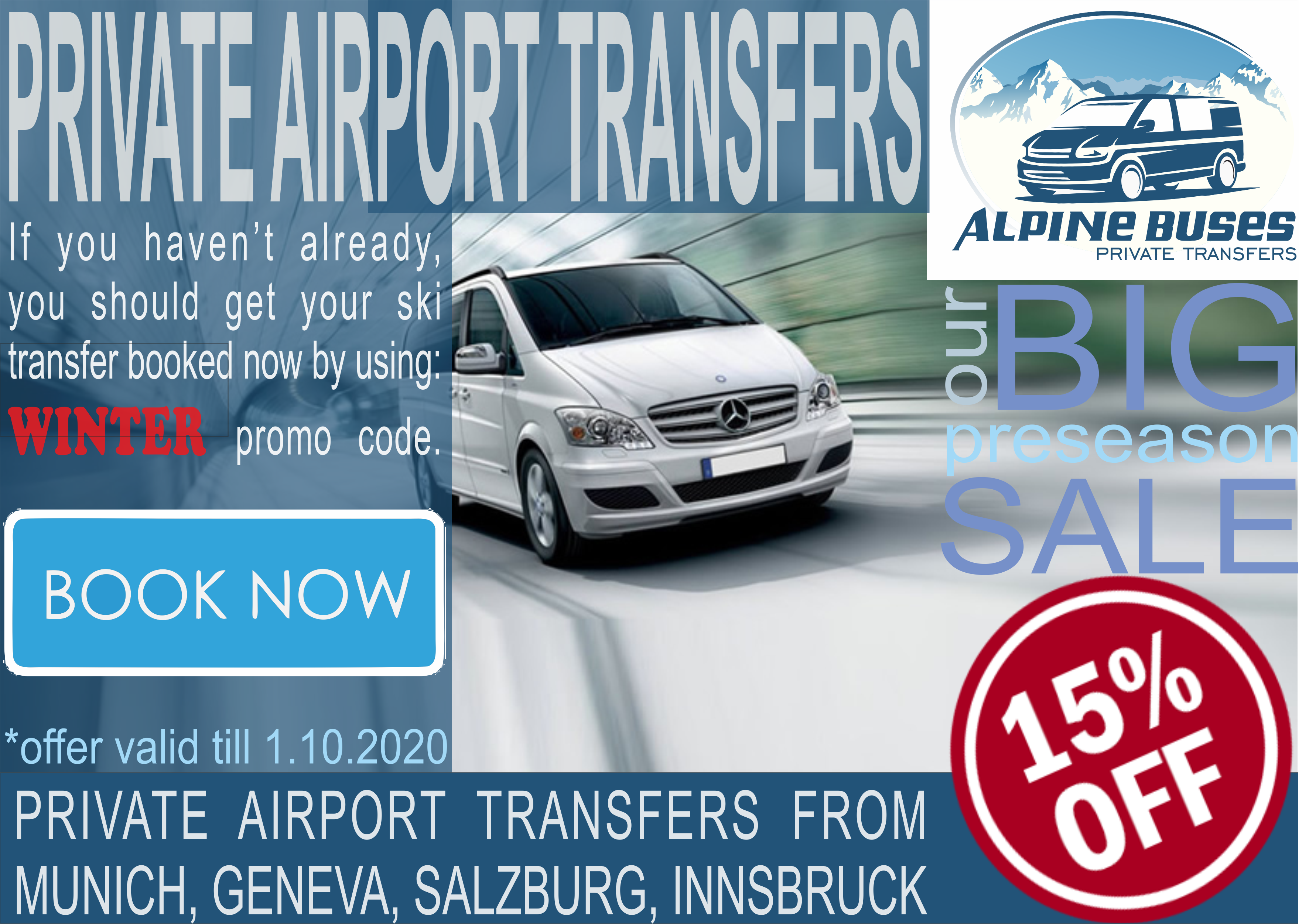 Alpine Buses | Your private transfer from Geneva Airport to Alps